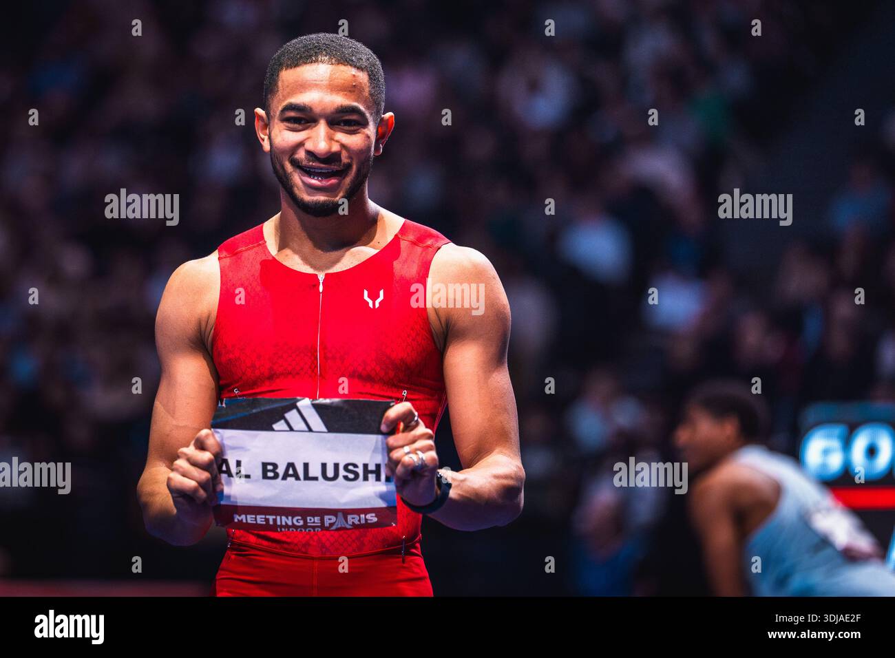 Ali Al Balushi (OMA) 60m Men during the Meeting de Paris Indoor 2026 ...