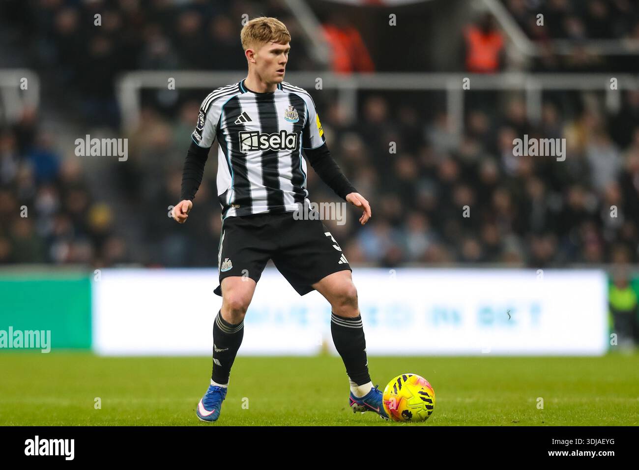 Lewis Hall Of Newcastle United during the Newcastle United v Aston ...