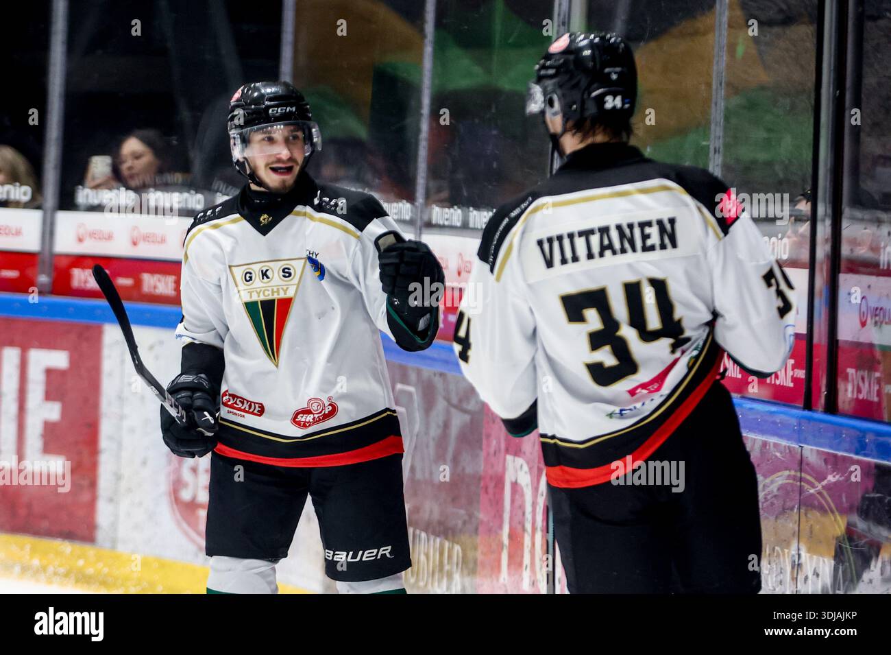 25.01.2026, Tychy Mecz Tauron Hokej Liga sezon 2025/26 GKS Tychy - STS ...