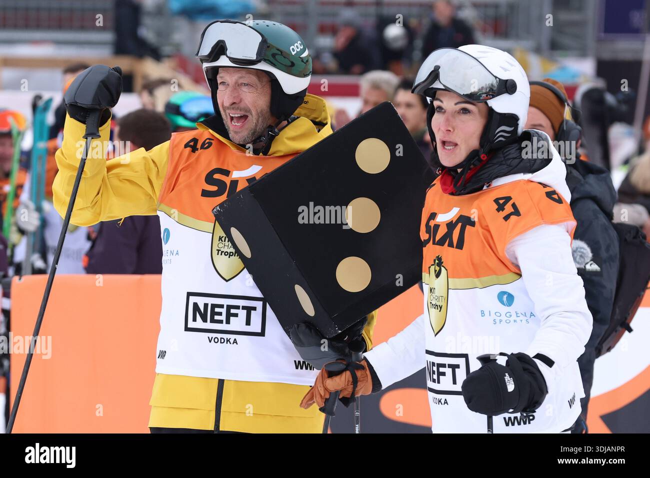 Kitzbuehel, Austria January 24, 2026: Impression from the Kitz Charity ...