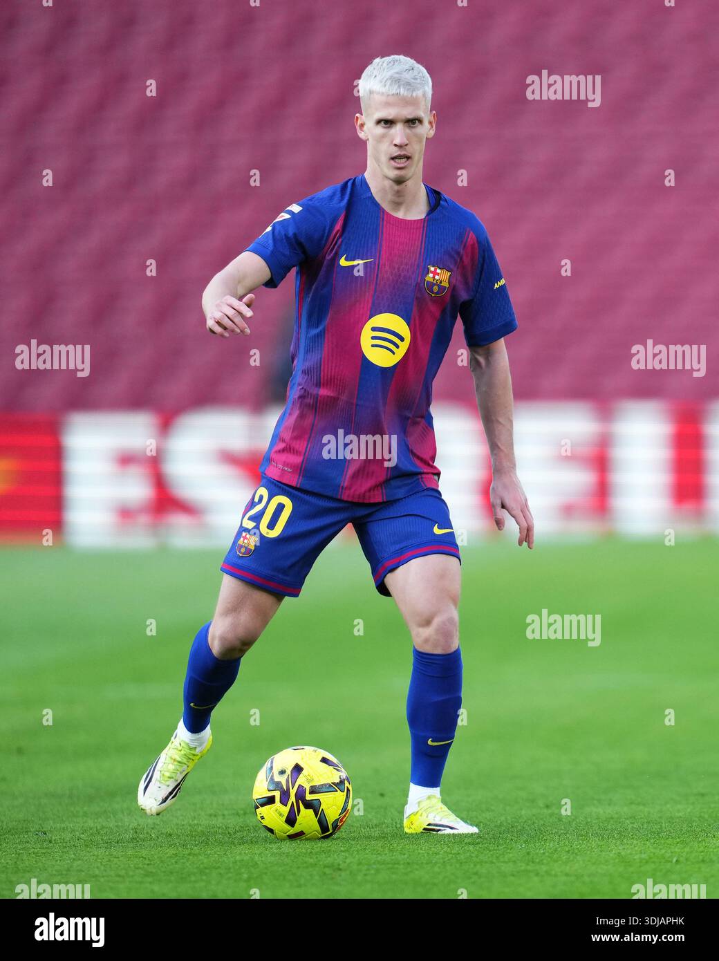 Dani Olmo of FC Barcelona during the La Liga EA Sports match between FC ...