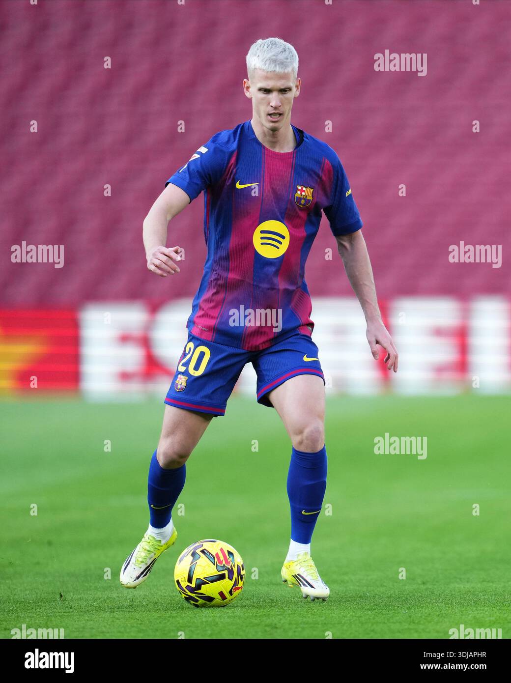 Dani Olmo of FC Barcelona during the La Liga EA Sports match between FC ...