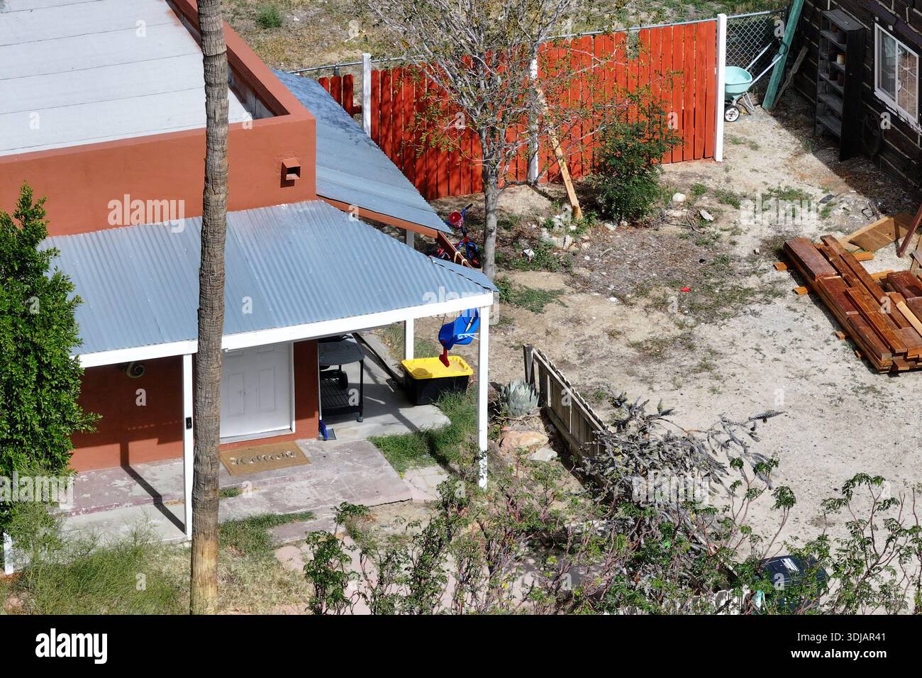 The home of Jake Haro and Rebecca Haro, the parents of missing 7-month ...