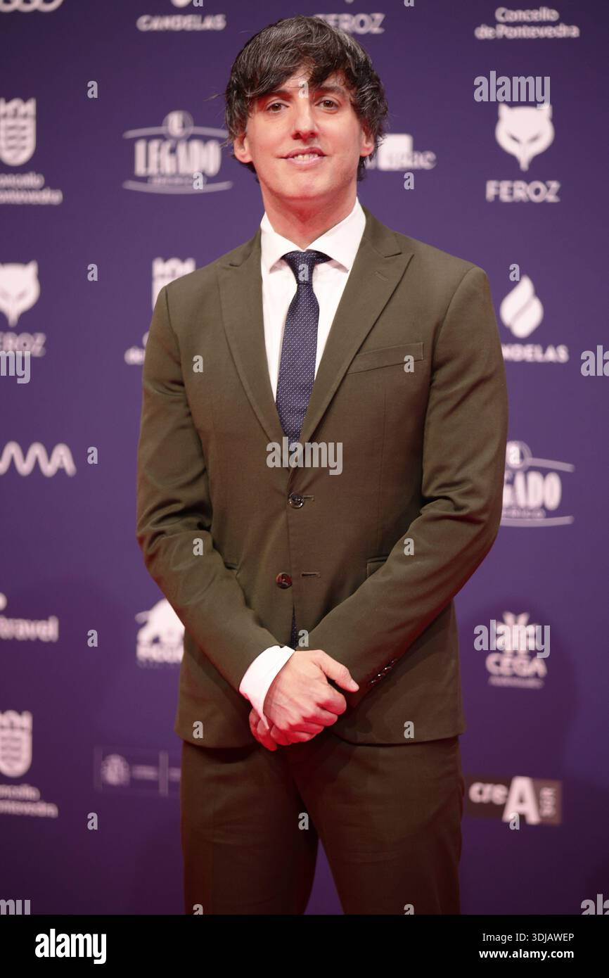 Diego San José attends the red carpet of the Feroz Awards 2026 at the ...