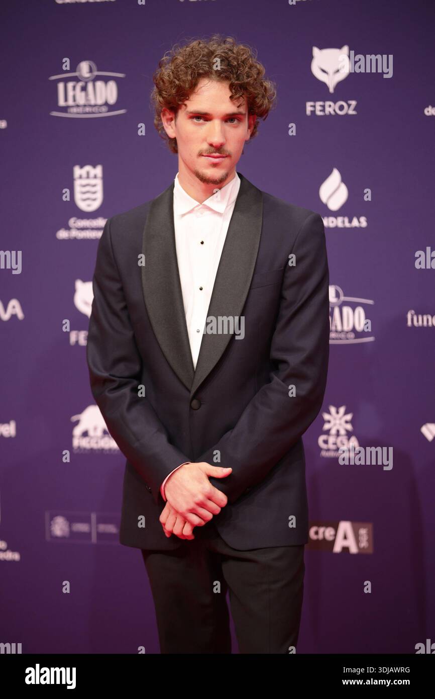 Hugo Welzel attends the red carpet of the Feroz Awards 2026 at the ...
