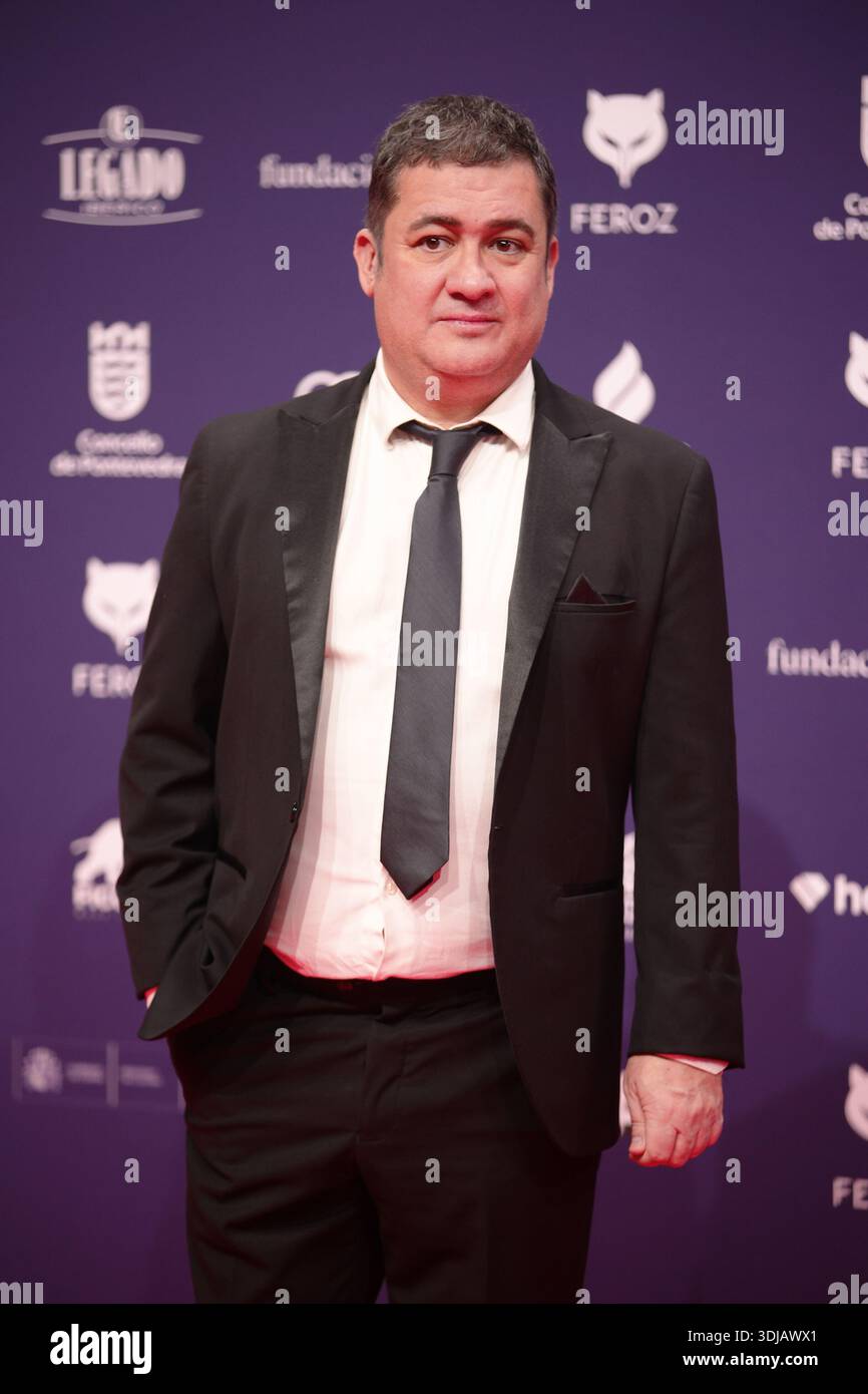 Secun de la Rosa attends the red carpet of the Feroz Awards 2026 at the ...