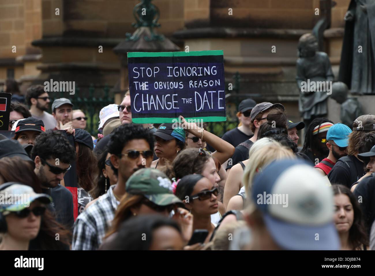 Sydney, Australia. 26th January 2026. Invasion Day march from Hyde Park ...
