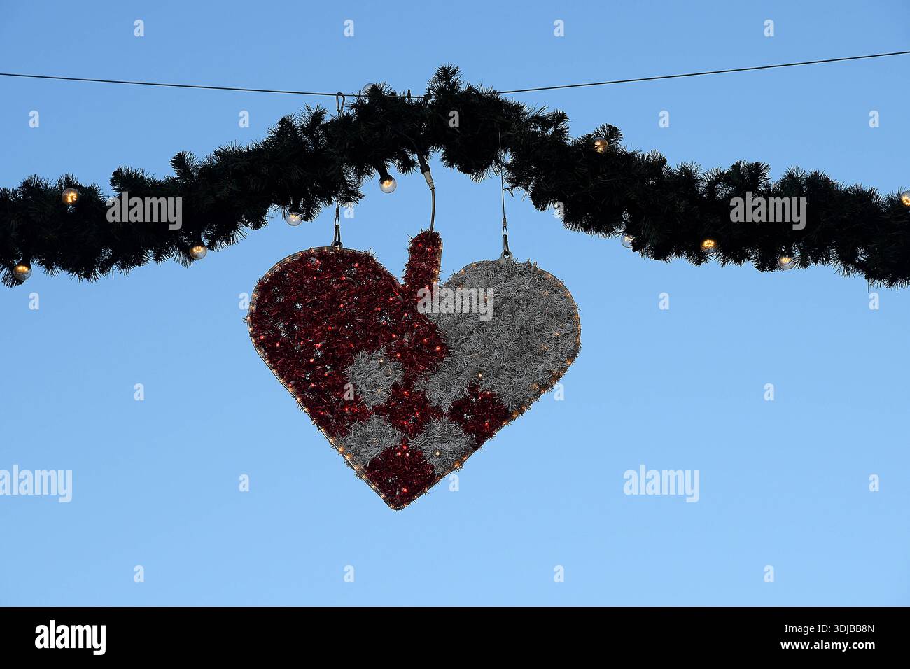 Copenhagen /Denmark/ 18.December 2019/Christmas markets on Nyhavn canal ...