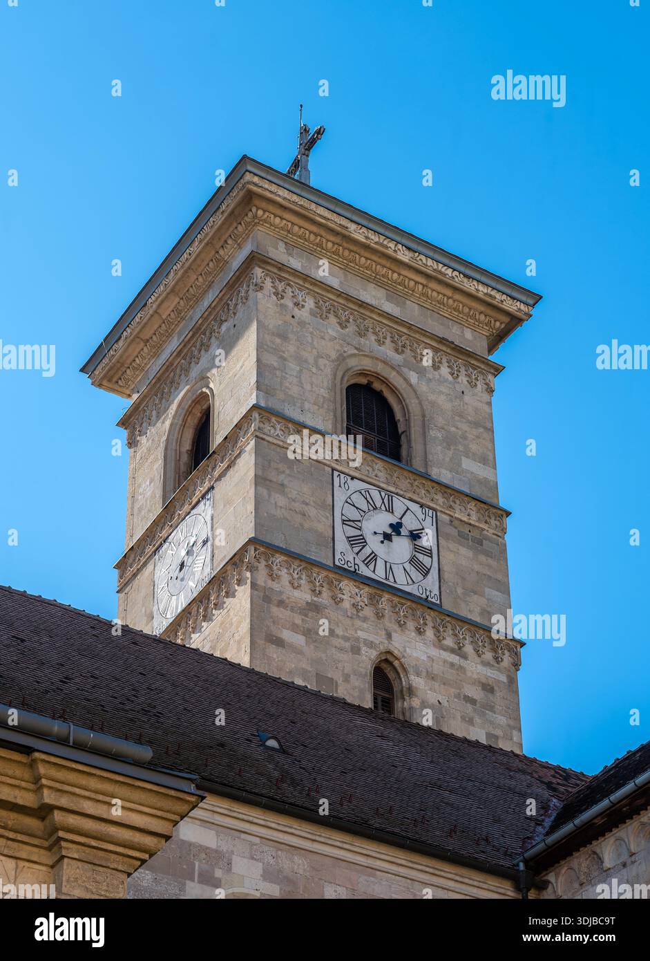 Alba Iulia, Romania - october 19.2025. A close-up shot of the historic ...