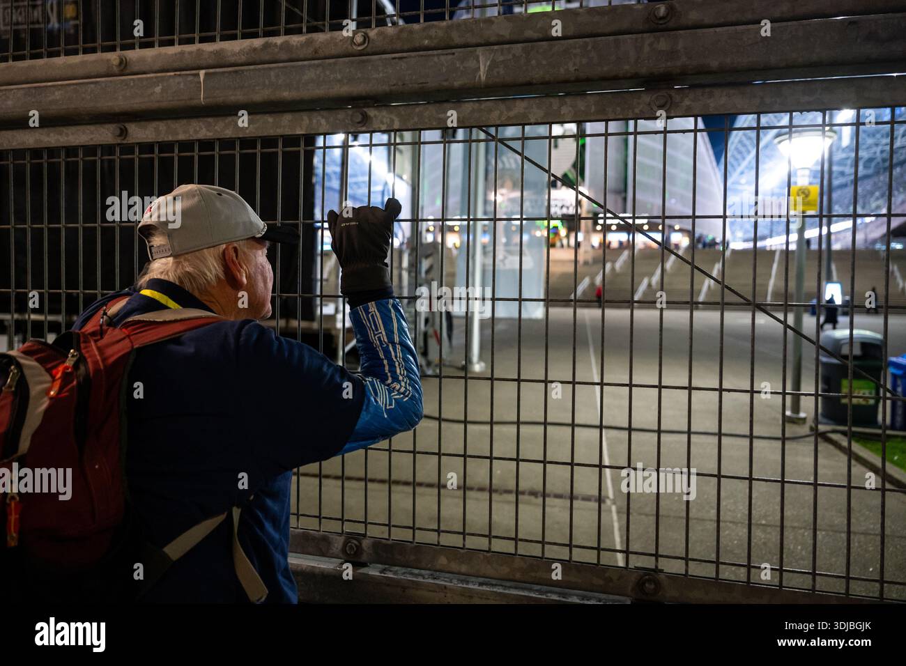 Seattle, USA. 25th Jan 2026. Die hard fans without tickets outside ...