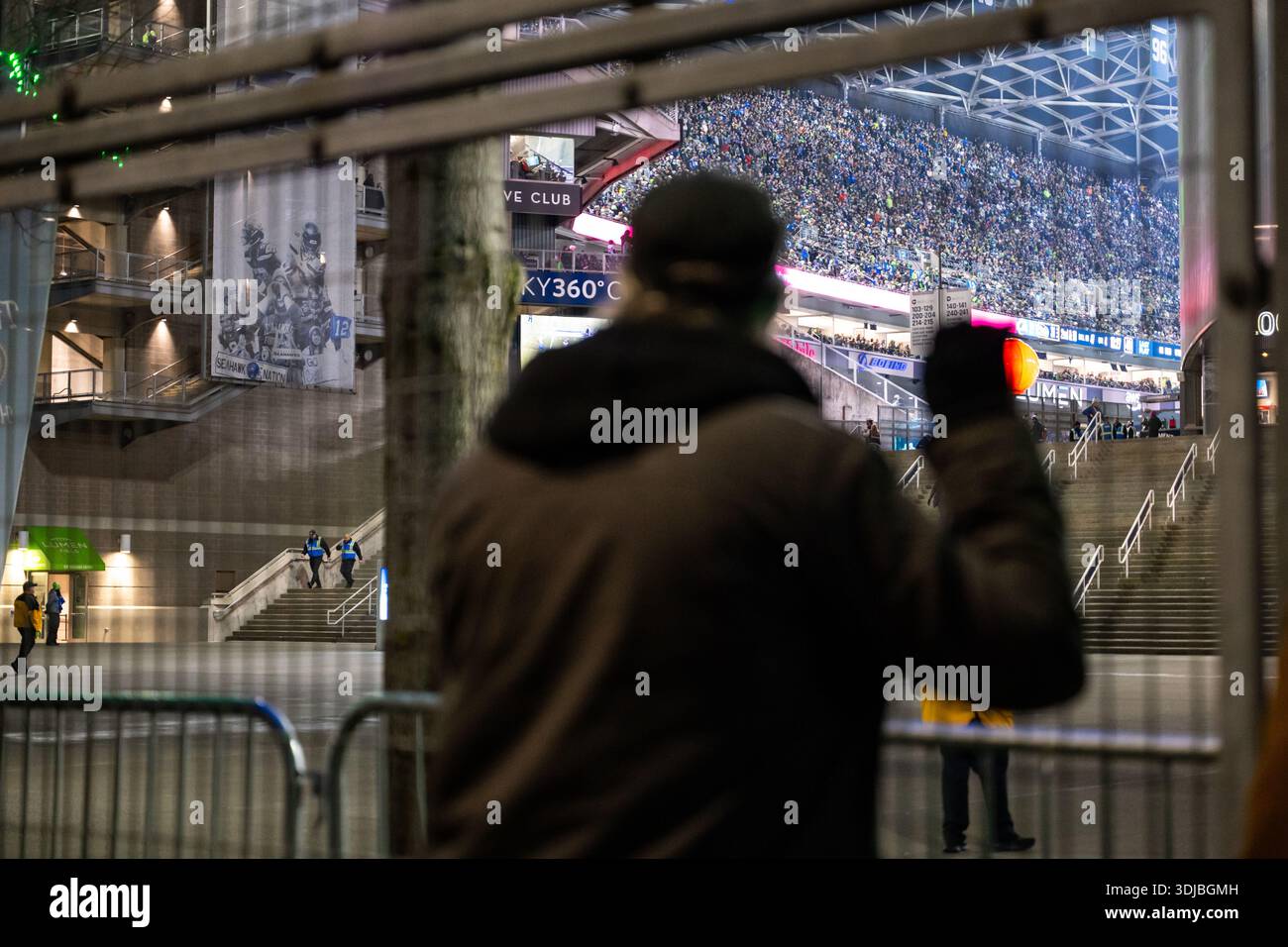 Seattle, USA. 25th Jan 2026. Die hard fans without tickets outside ...