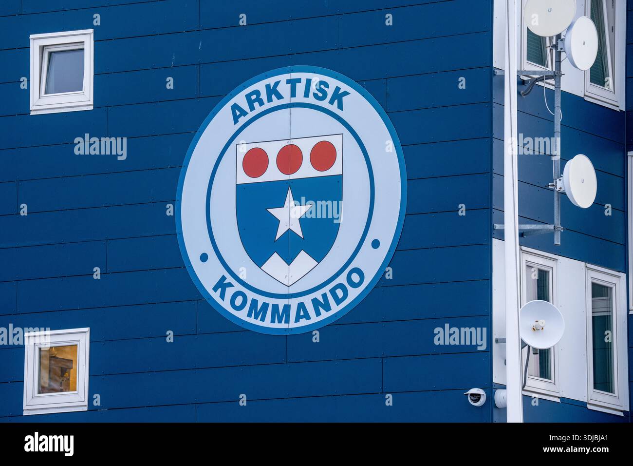 Nuuk, Greenland 20260124. The Arctic Command office in Nuuk, Greenland ...