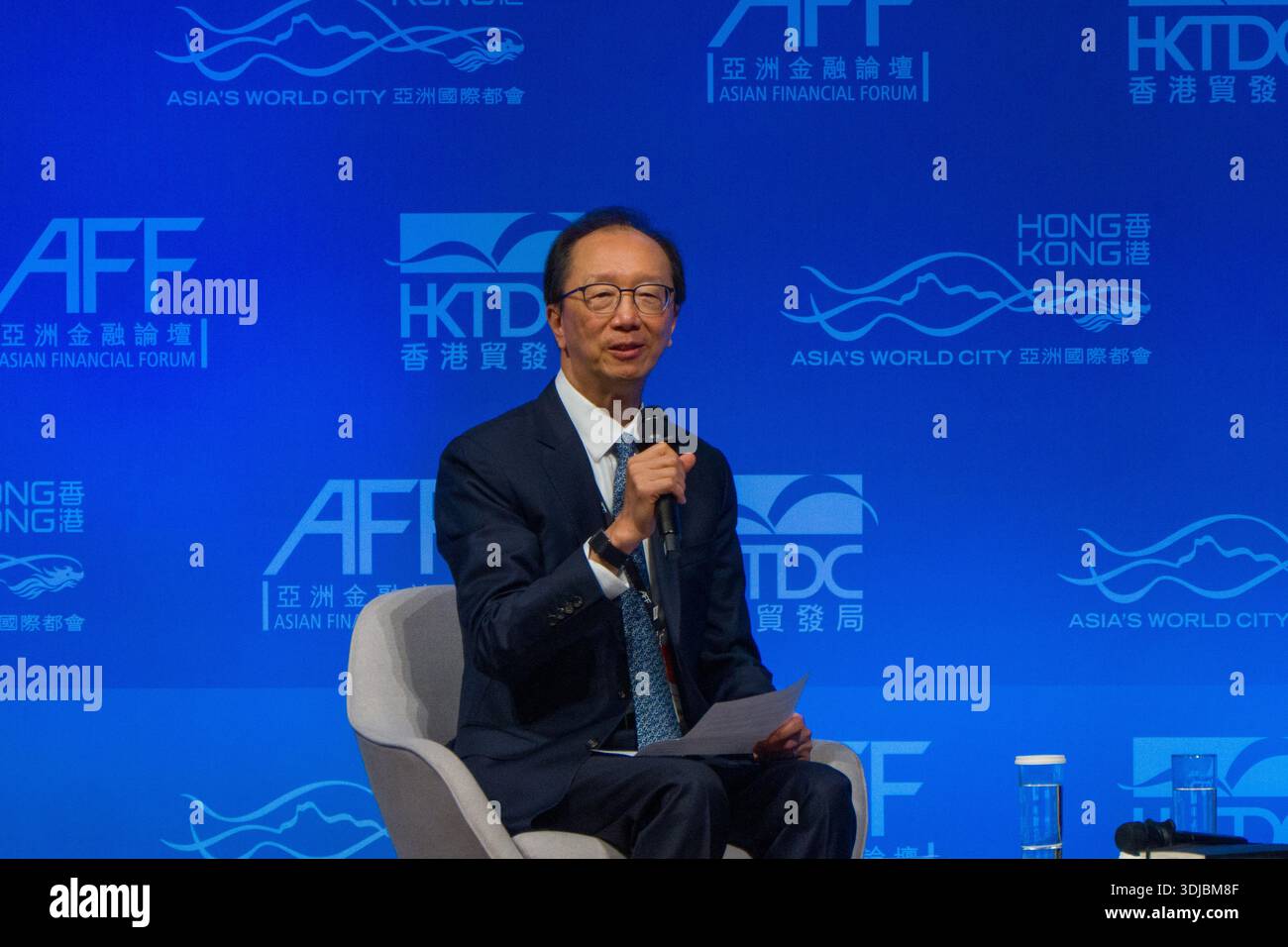 Hong Kong. 26th Jan, 2026. Chairman of Nan Fung Group, Antony Leung Kam ...