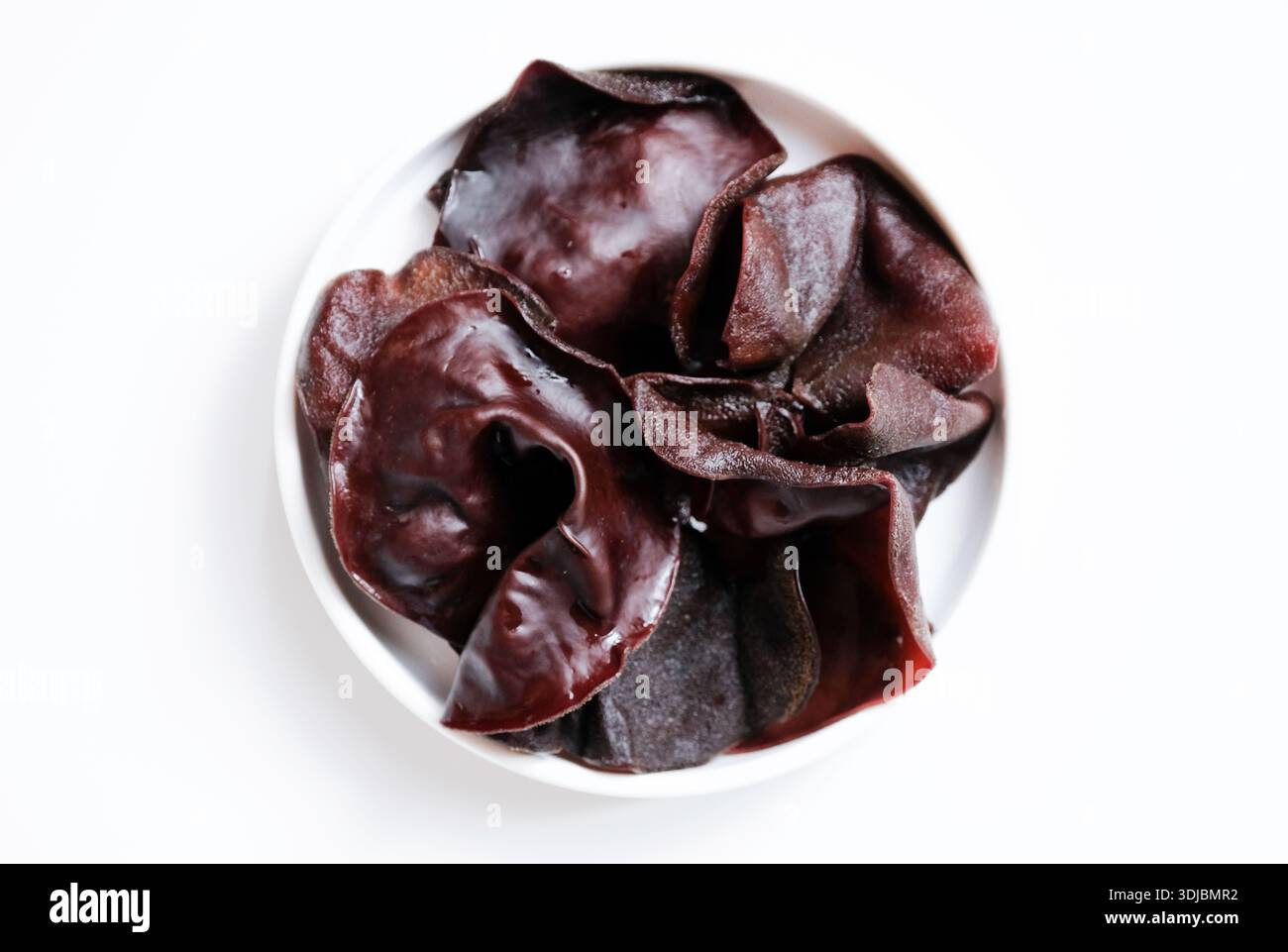 Jew's ear mushroom isolated on white background Stock Photo - Alamy