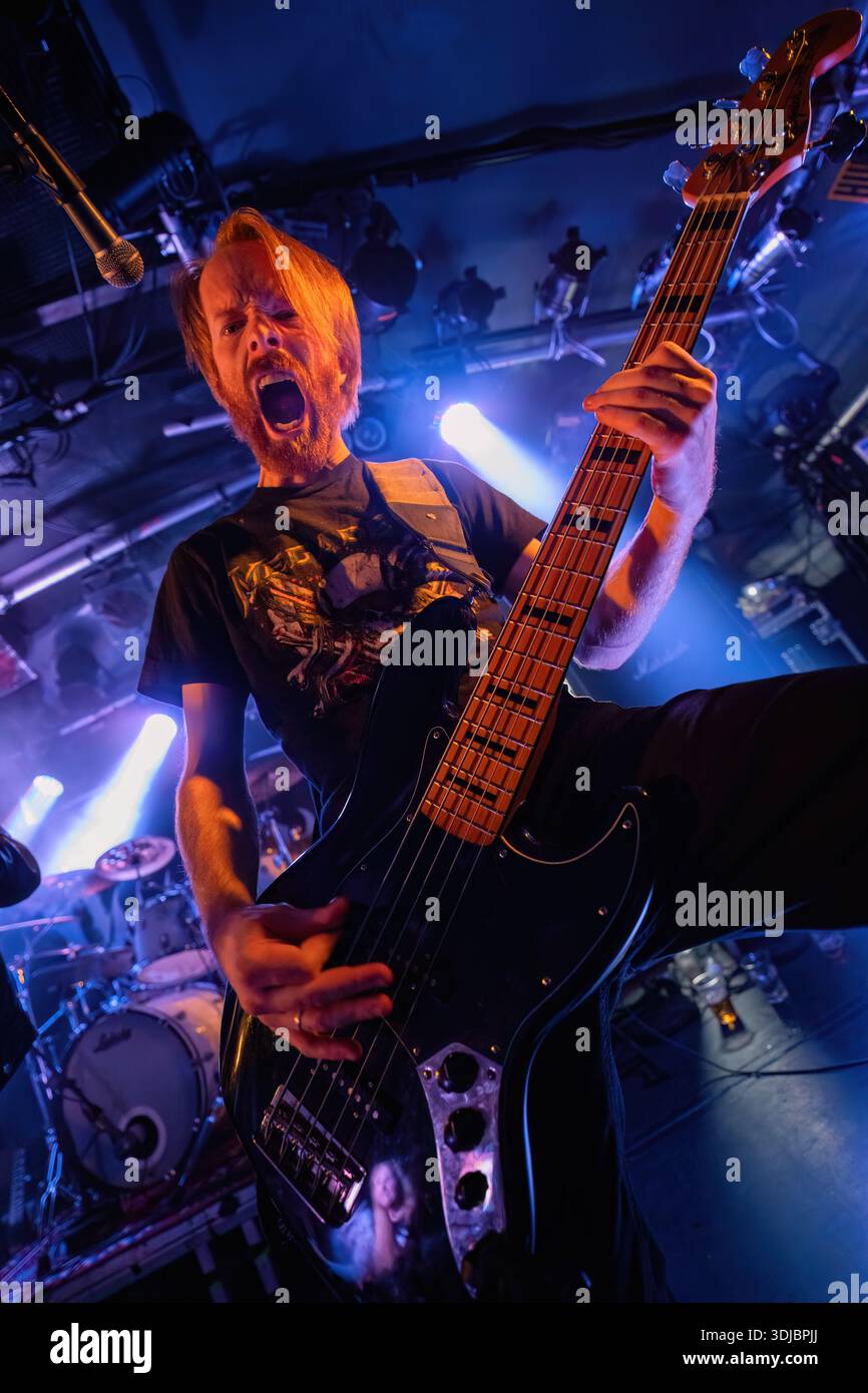 Bergen, Norway. 23rd, January 2026. The Norwegian death metal band ...