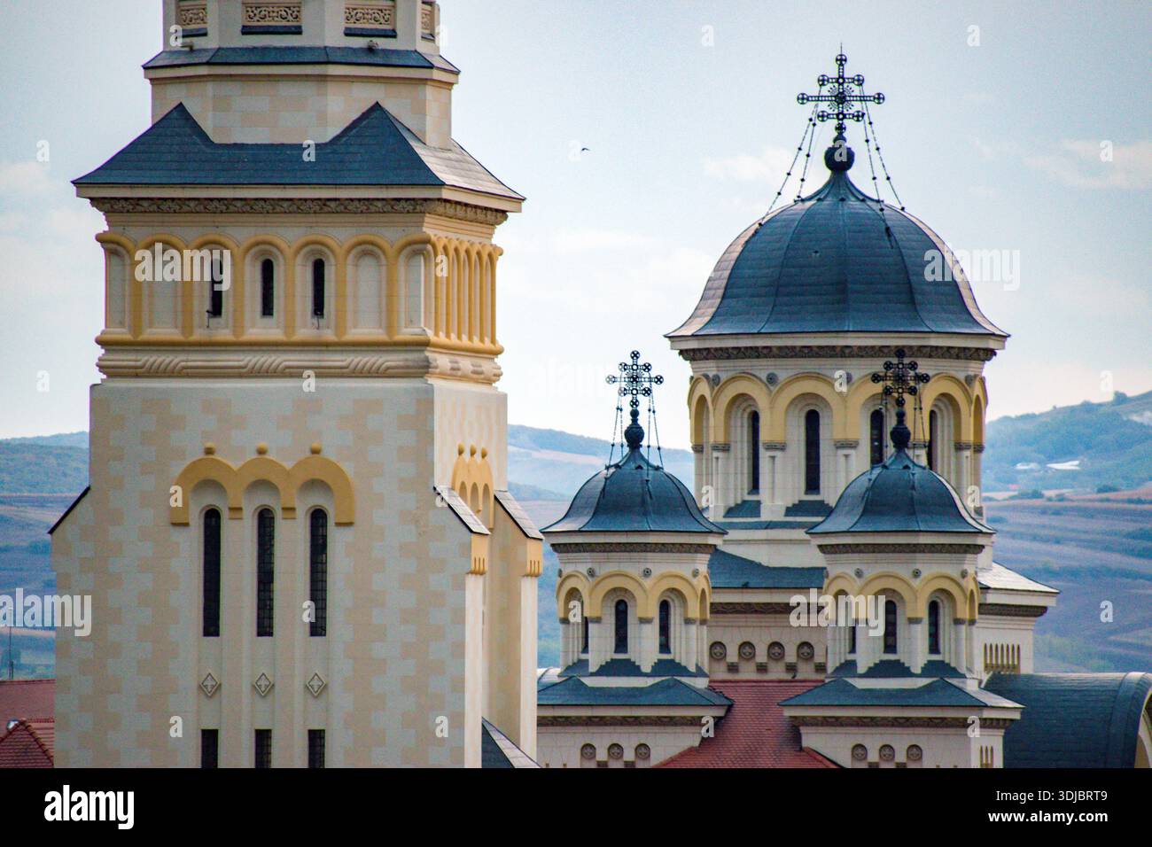 The Coronation Cathedral (or Reunification Cathedral) in Alba Iulia is ...