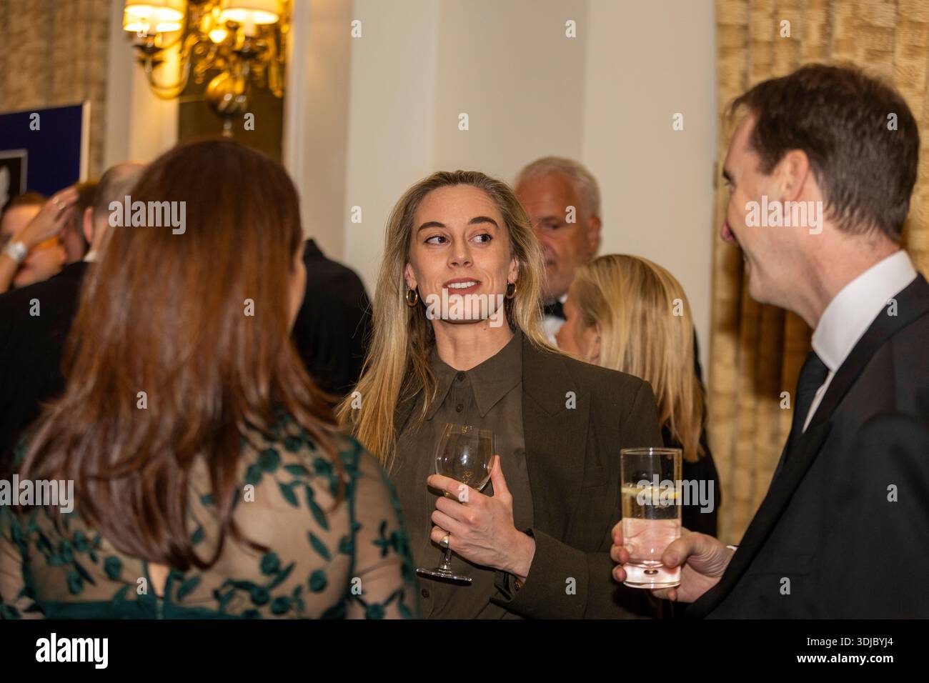 Guests during the VIP reception during FWA's Tribute Night at the ...