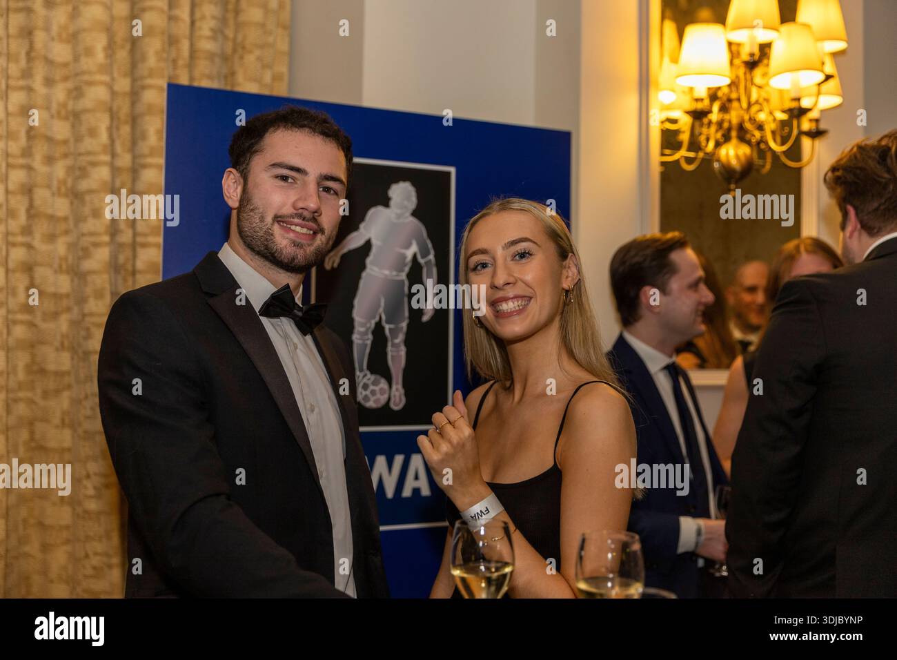 Guests during the VIP reception during FWA's Tribute Night at the ...