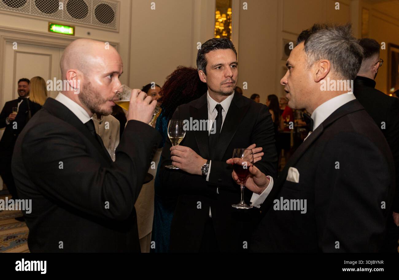 Guests during the VIP reception during FWA's Tribute Night at the ...