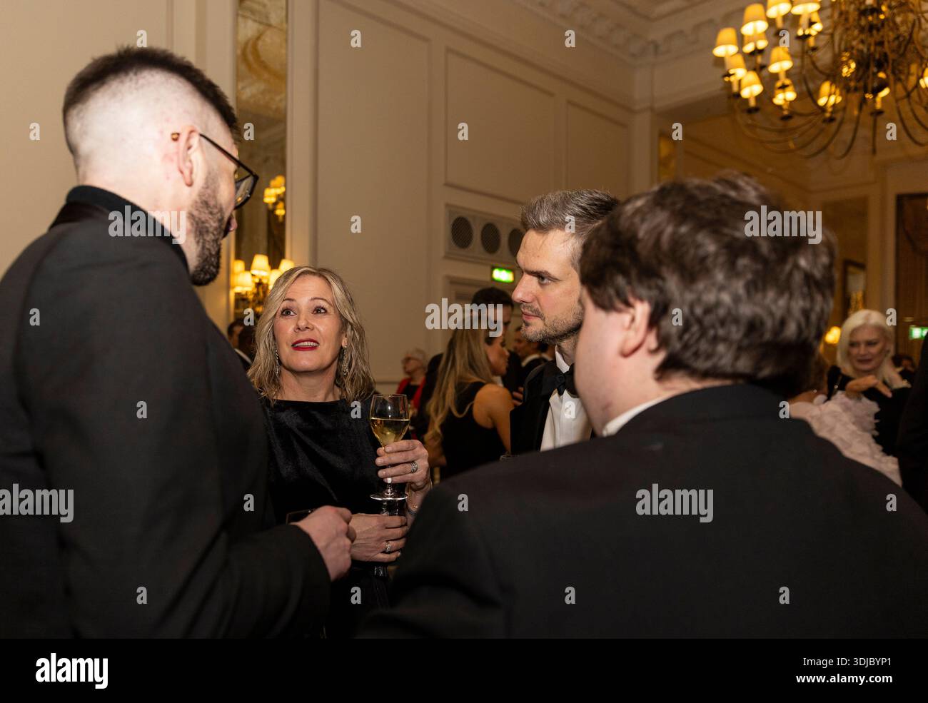 Guests during the VIP reception during FWA's Tribute Night at the ...