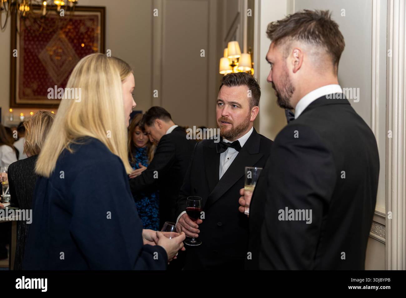 Guests during the VIP reception during FWA's Tribute Night at the ...