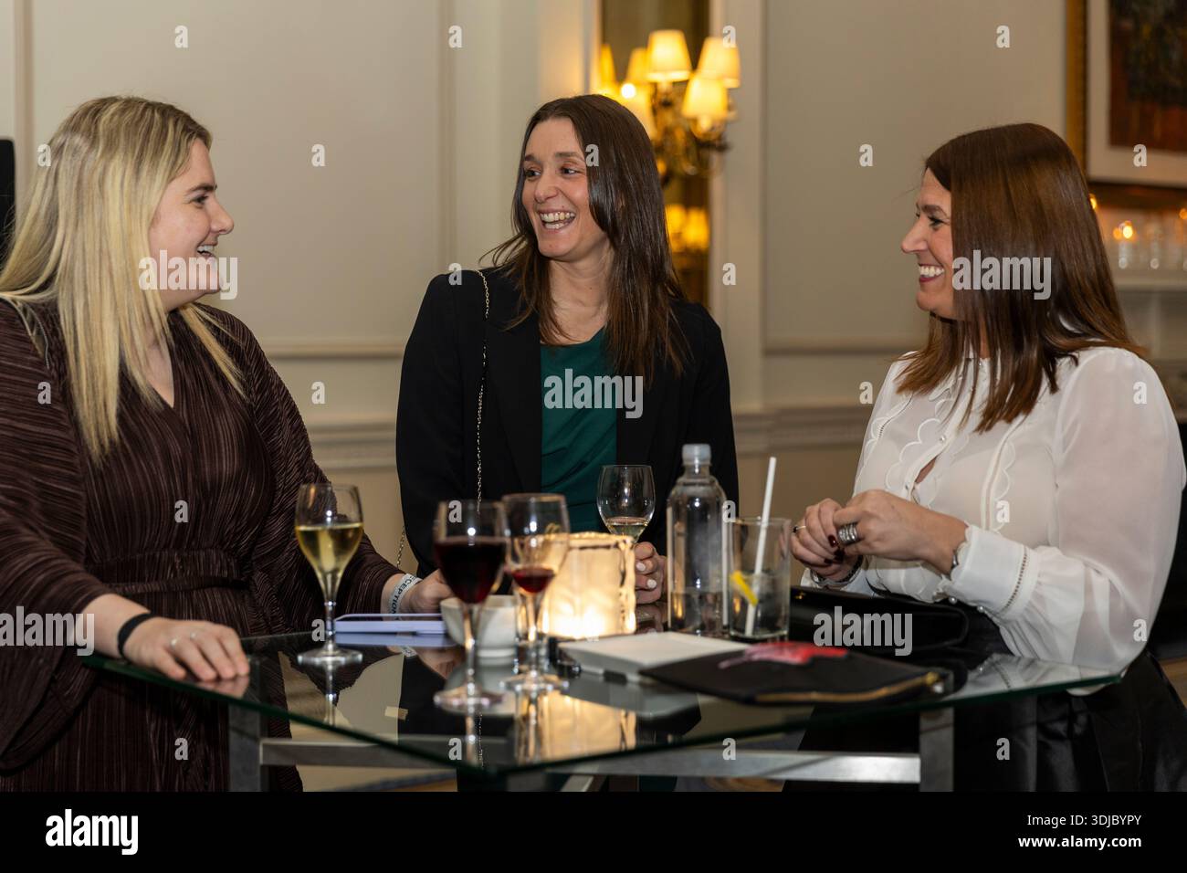 Guests during the VIP reception during FWA's Tribute Night at the ...