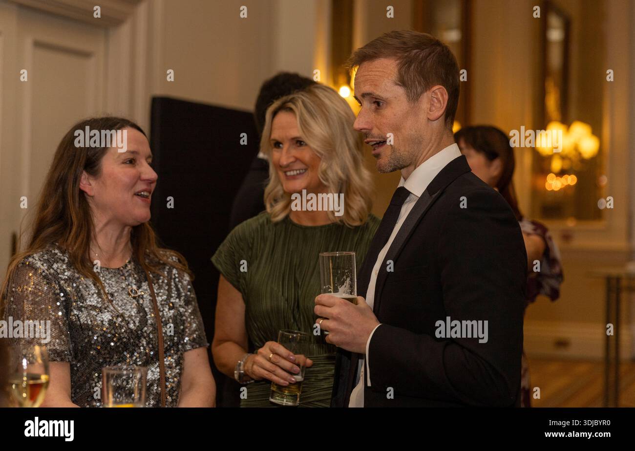 Guests during the VIP reception during FWA's Tribute Night at the ...
