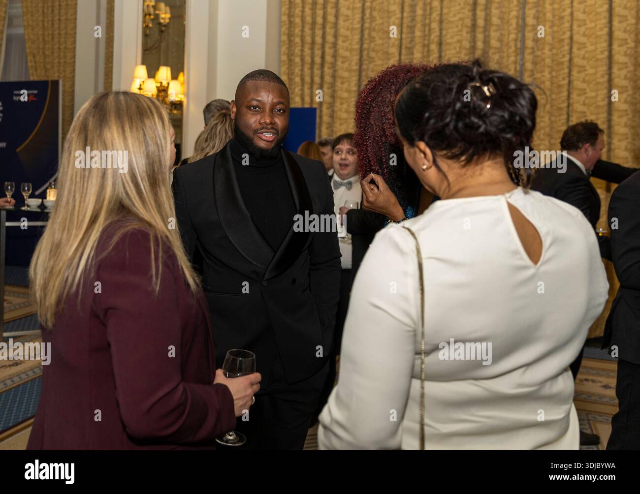 Guests during the VIP reception during FWA's Tribute Night at the ...