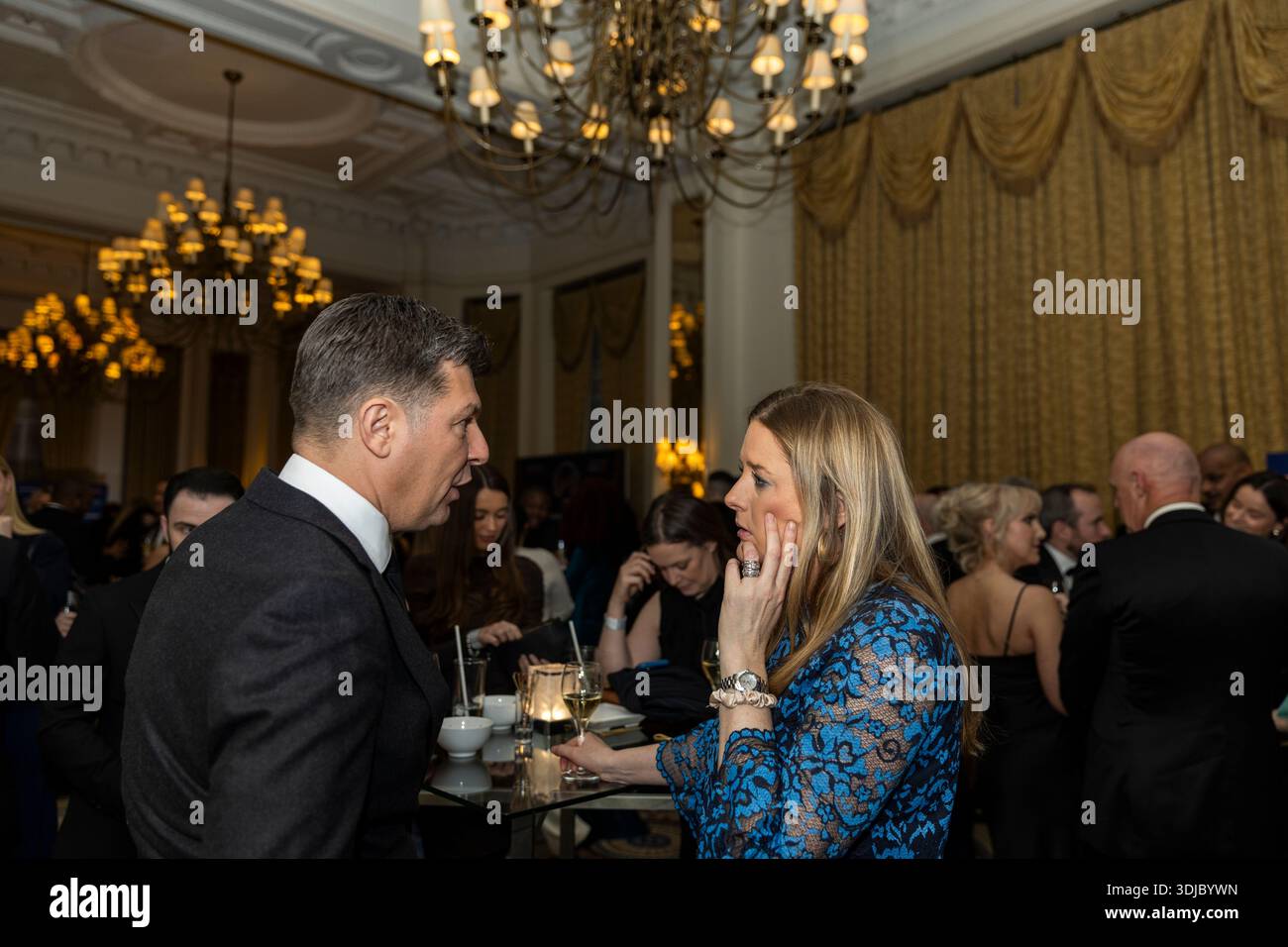 Guests during the VIP reception during FWA's Tribute Night at the ...