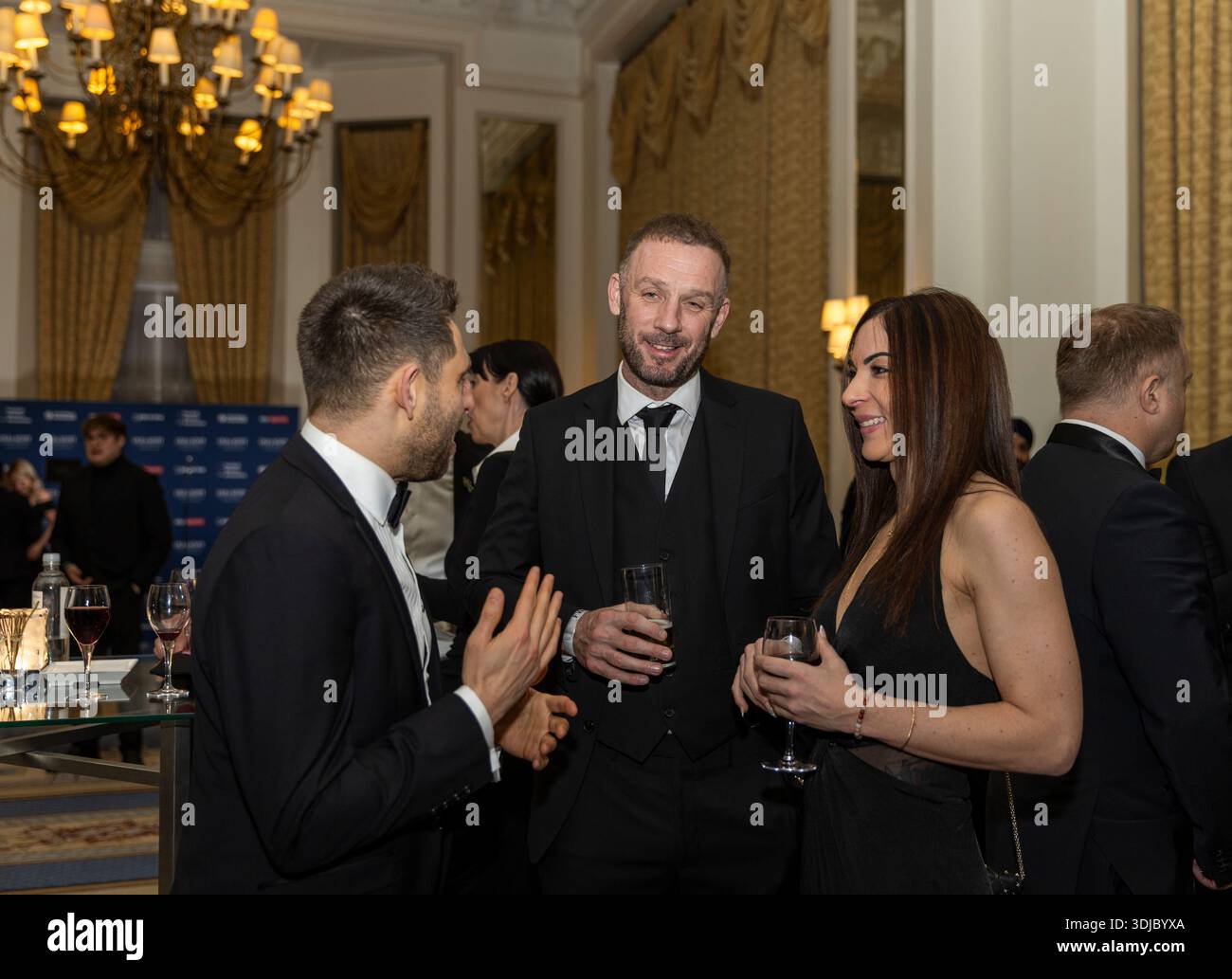 Guests during the VIP reception during FWA's Tribute Night at the ...