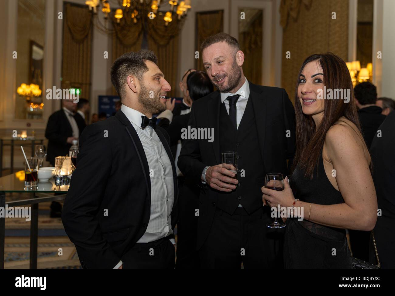 Guests during the VIP reception during FWA's Tribute Night at the ...