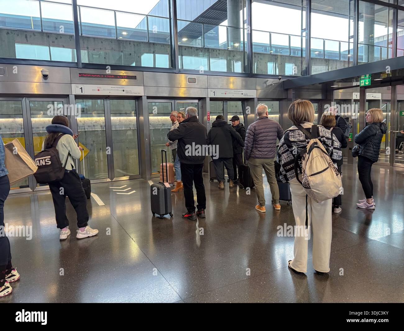 Zurich airport shuttle train hi-res stock photography and images - Alamy