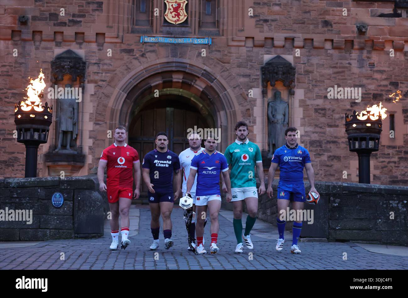 Cpatain's Dewi Lake, Sione Tuipulotu, Jamie George, Antoine Dupont ...