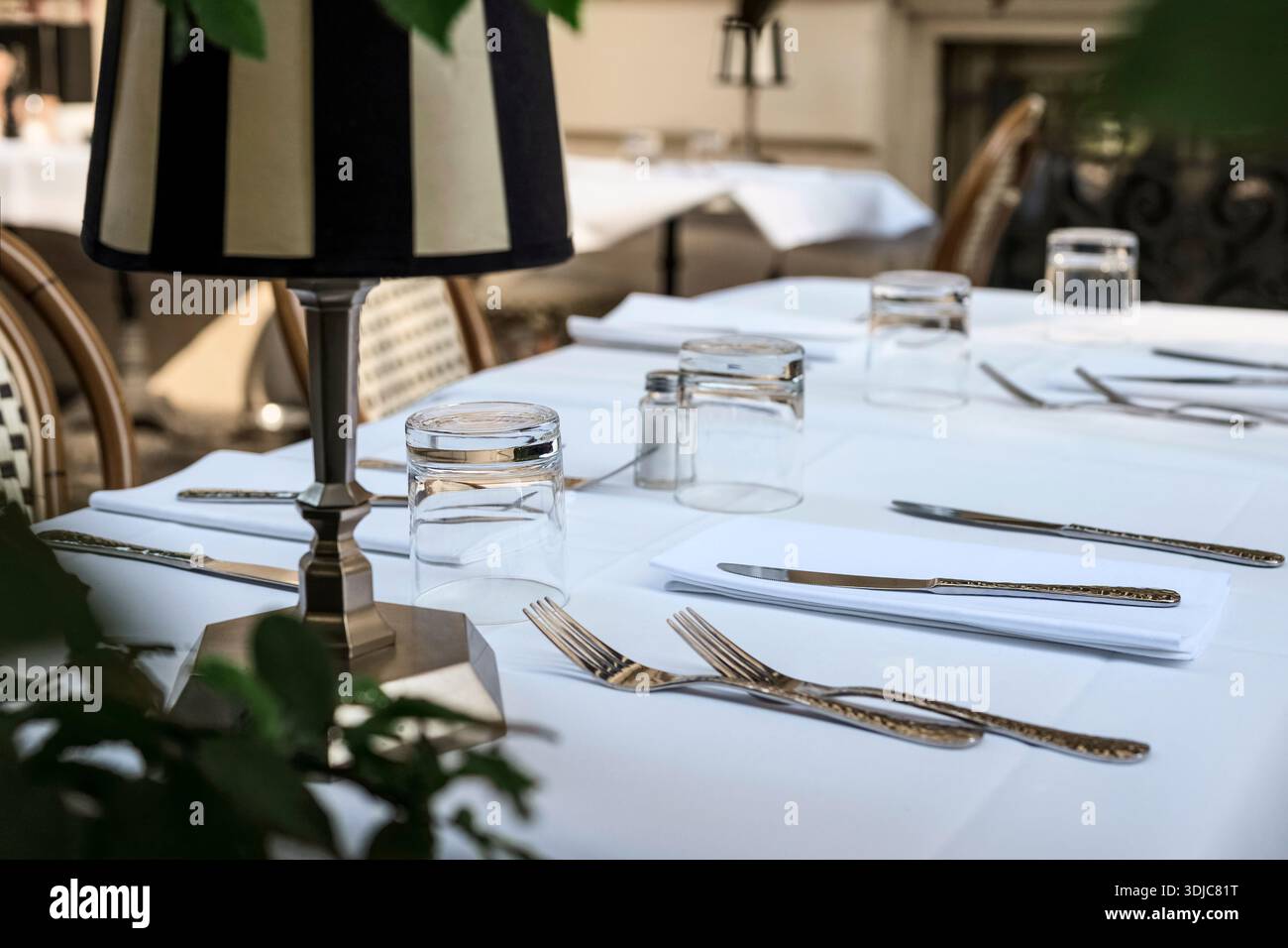 Restaurant terrace composition hi-res stock photography and images - Alamy