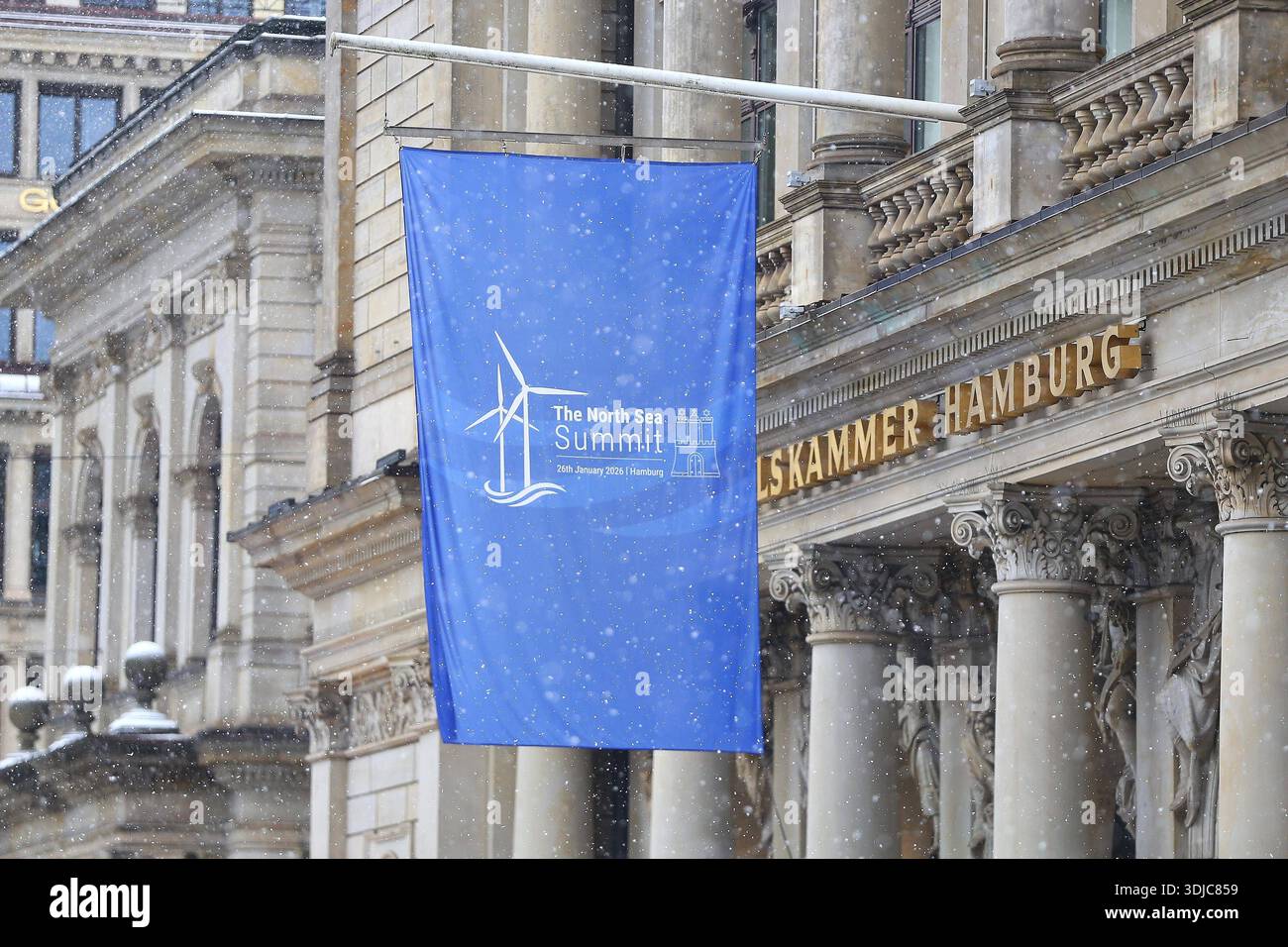 Hamburg, Deutschland, 26.01.2026: Handelskammer: Nordsee-Gipfel ...
