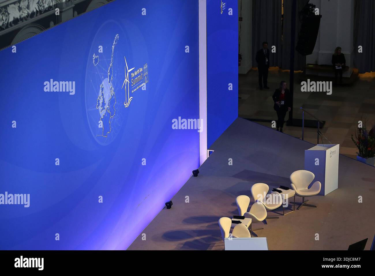 Hamburg, Deutschland, 26.01.2026: Handelskammer: Nordsee-Gipfel: Logo ...