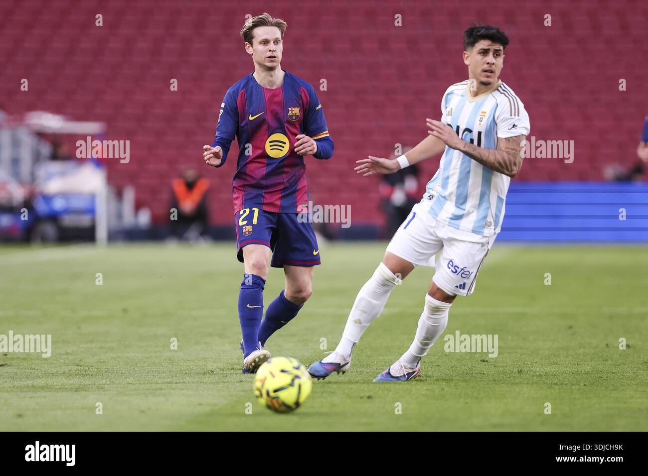 Frenkie de Jong of FC Barcelona during the Spanish championship LaLiga ...