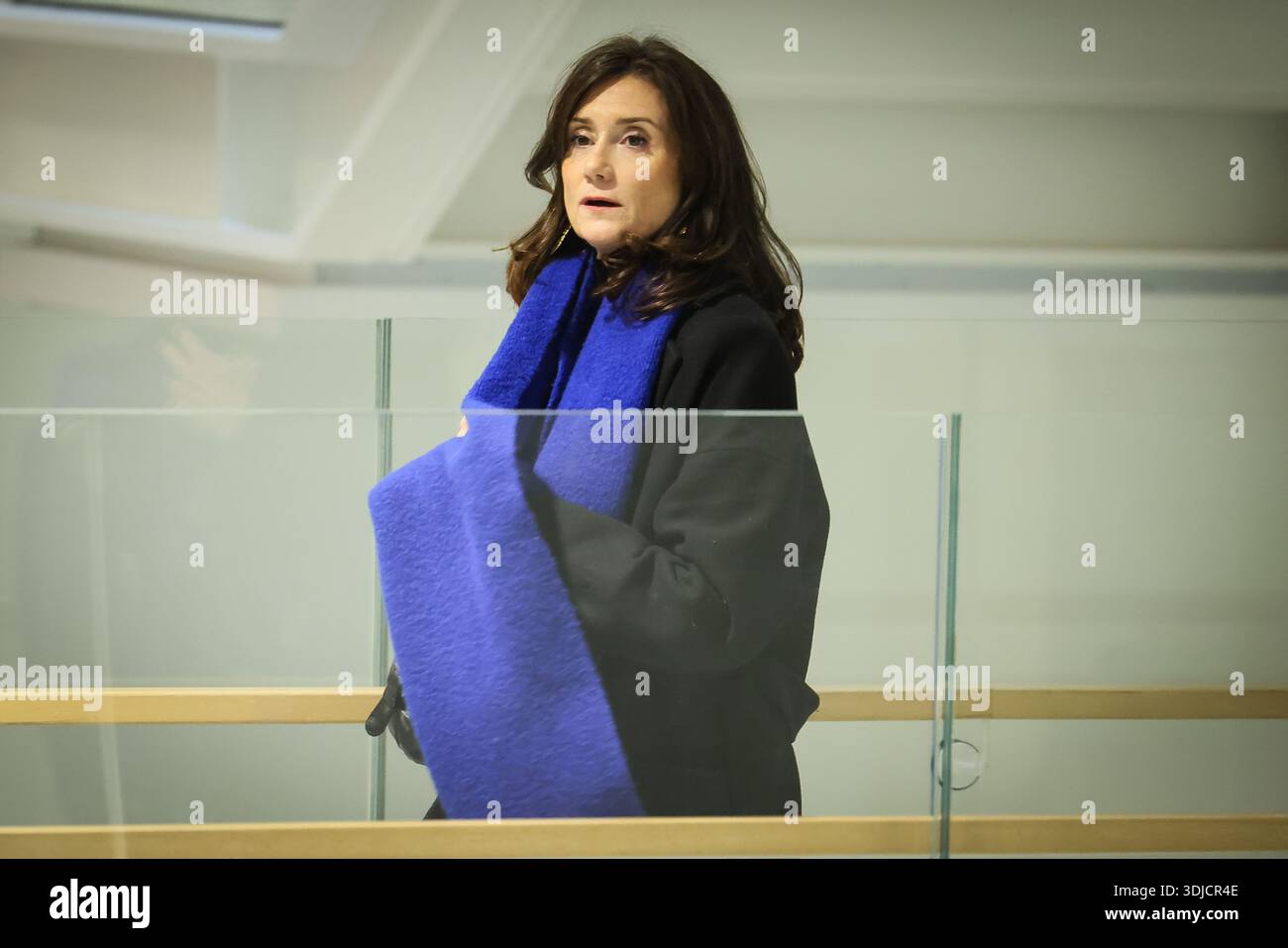 Member of Parliament Sandrine Josso arrives at the courtroom, in Paris ...