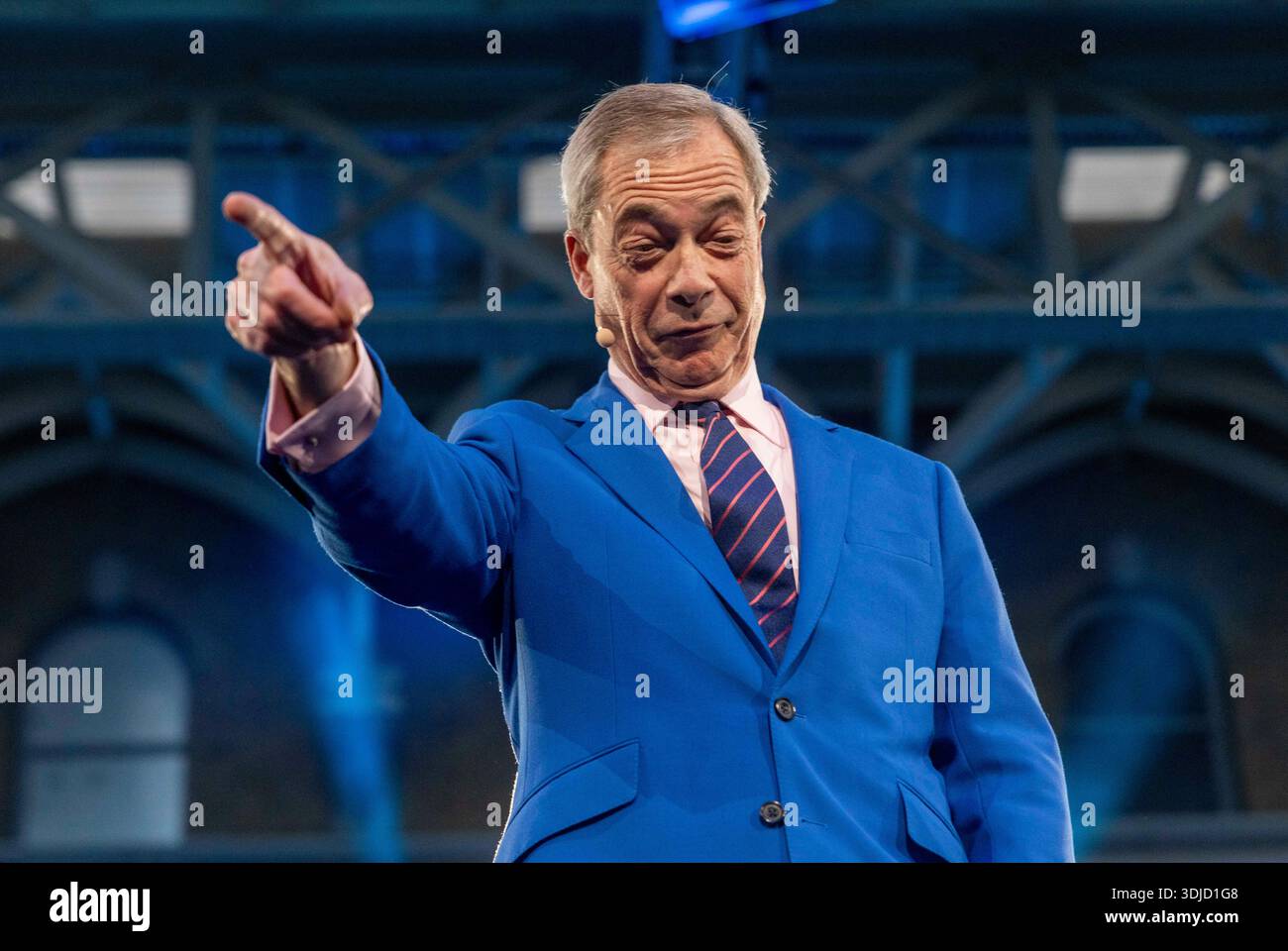 Reform uk press conference on veterans for reform hi-res stock ...