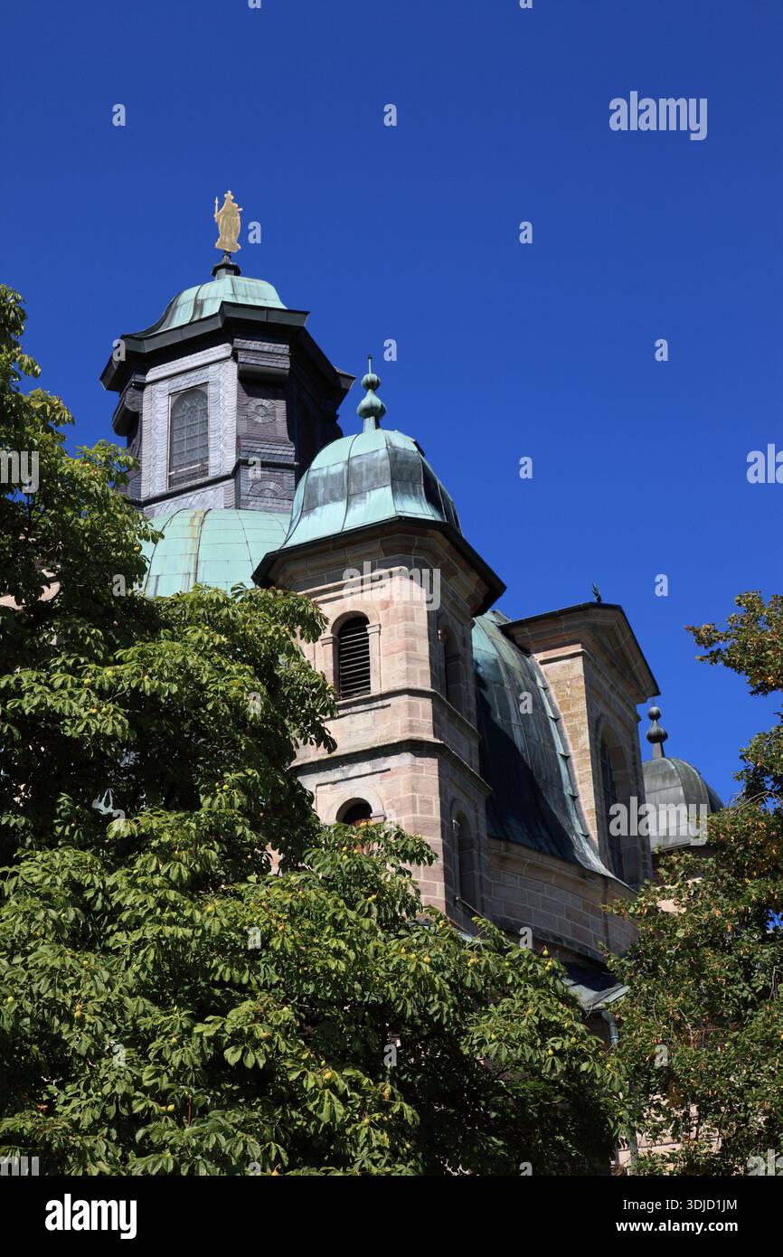 Wallfahrtskirche Maria Hilf in Freystadt, Franken, Deutschland Stock ...