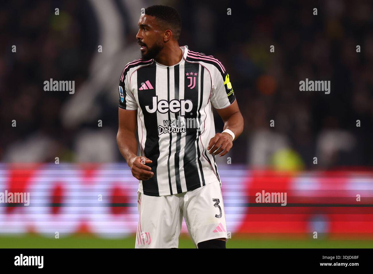 Gleison Bremer of Juventus Fc looks on during the Serie A match ...