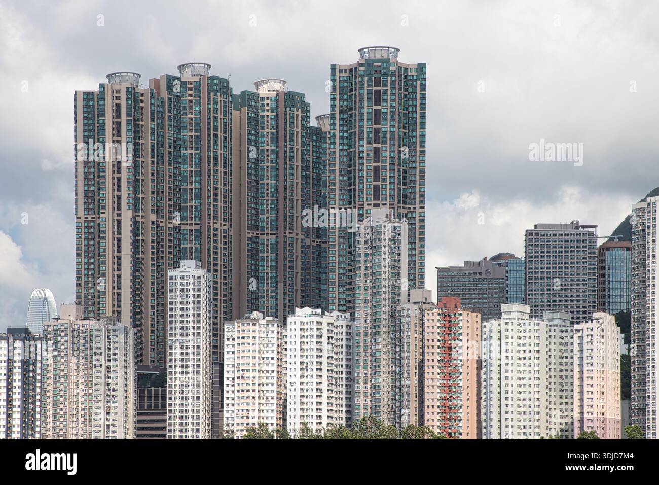 Hong Kong Social Housing Blocks, Hong Kong,, China Stock Photo - Alamy