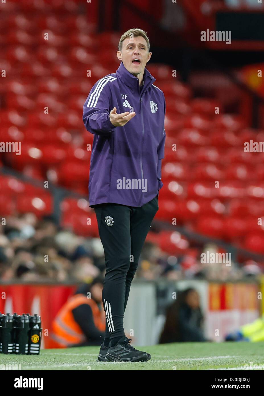 Manchester, England, 23rd January 2026. Darren Fletcher head coach of ...
