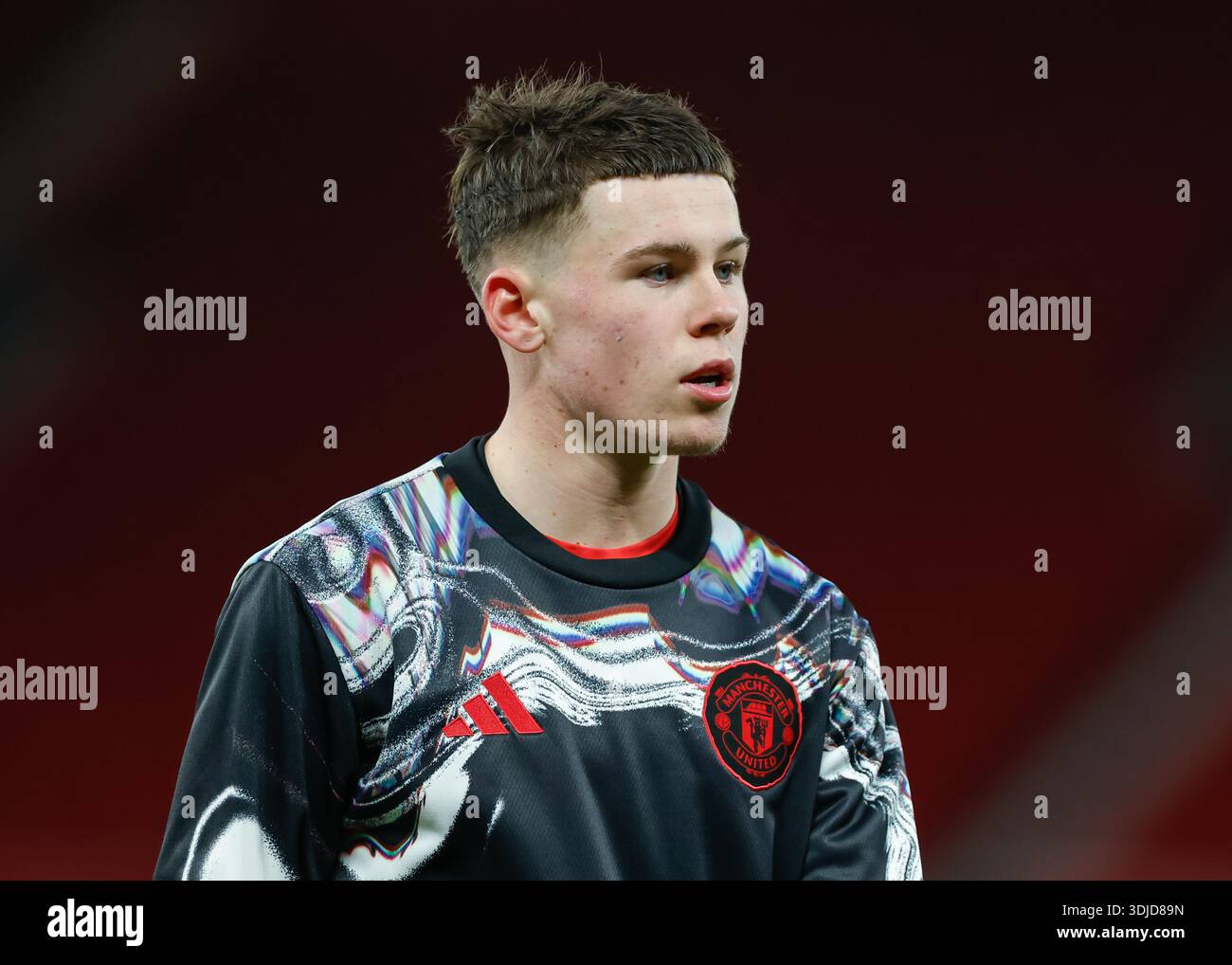 Manchester, England, 23rd January 2026. Kai Rooney of Manchester United ...