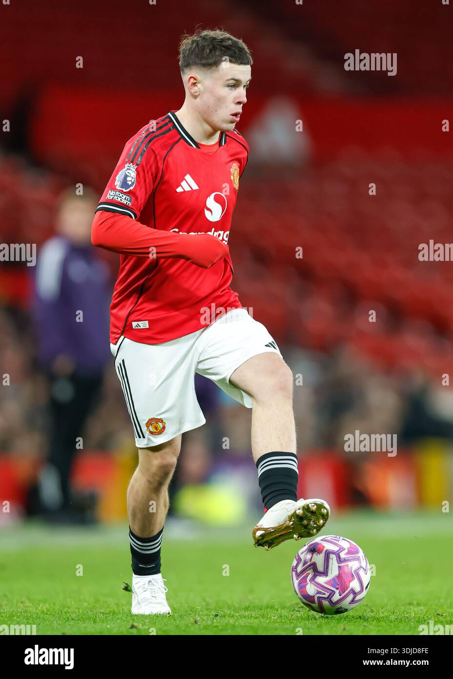 Manchester, England, 23rd January 2026. Kai Rooney of Manchester United ...