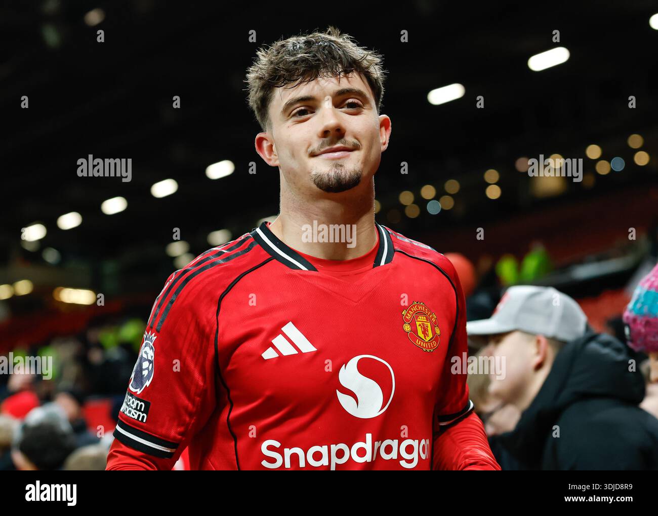 Manchester, England, 23rd January 2026. James Overy of Manchester ...