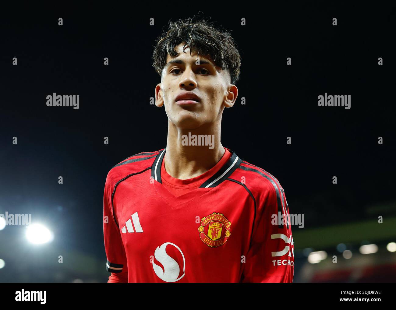 Manchester, England, 23rd January 2026. Joseph Junior Andreou Gabriel ...