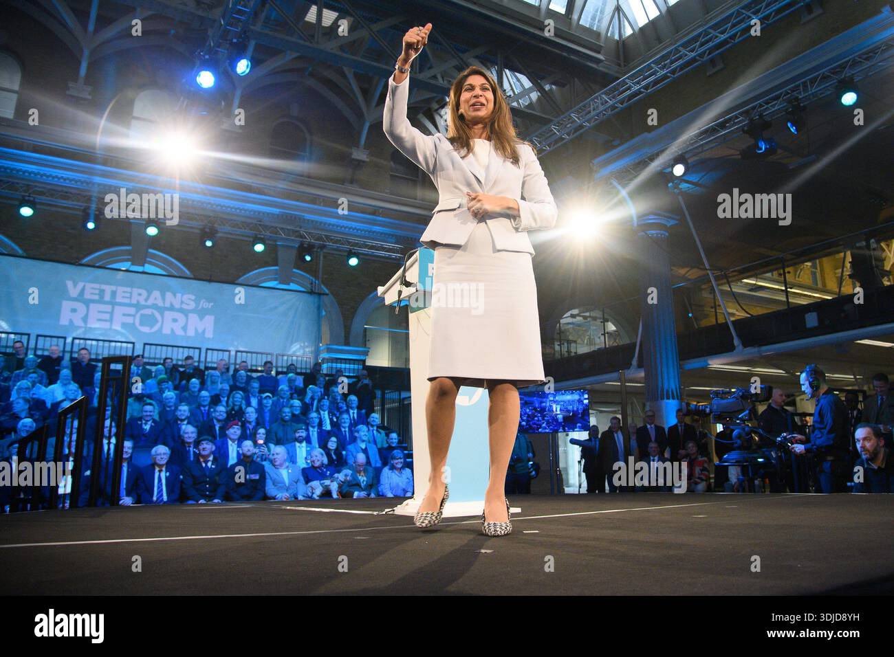 London, UK. 26 Jan 2026. Suella Braverman at a Reform UK Press ...