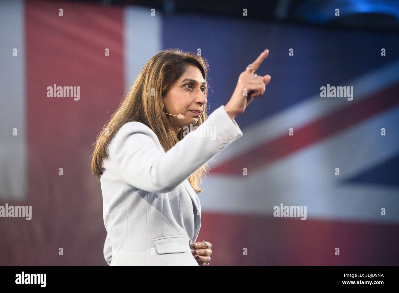 London, UK. 26 Jan 2026. Suella Braverman at a Reform UK Press ...