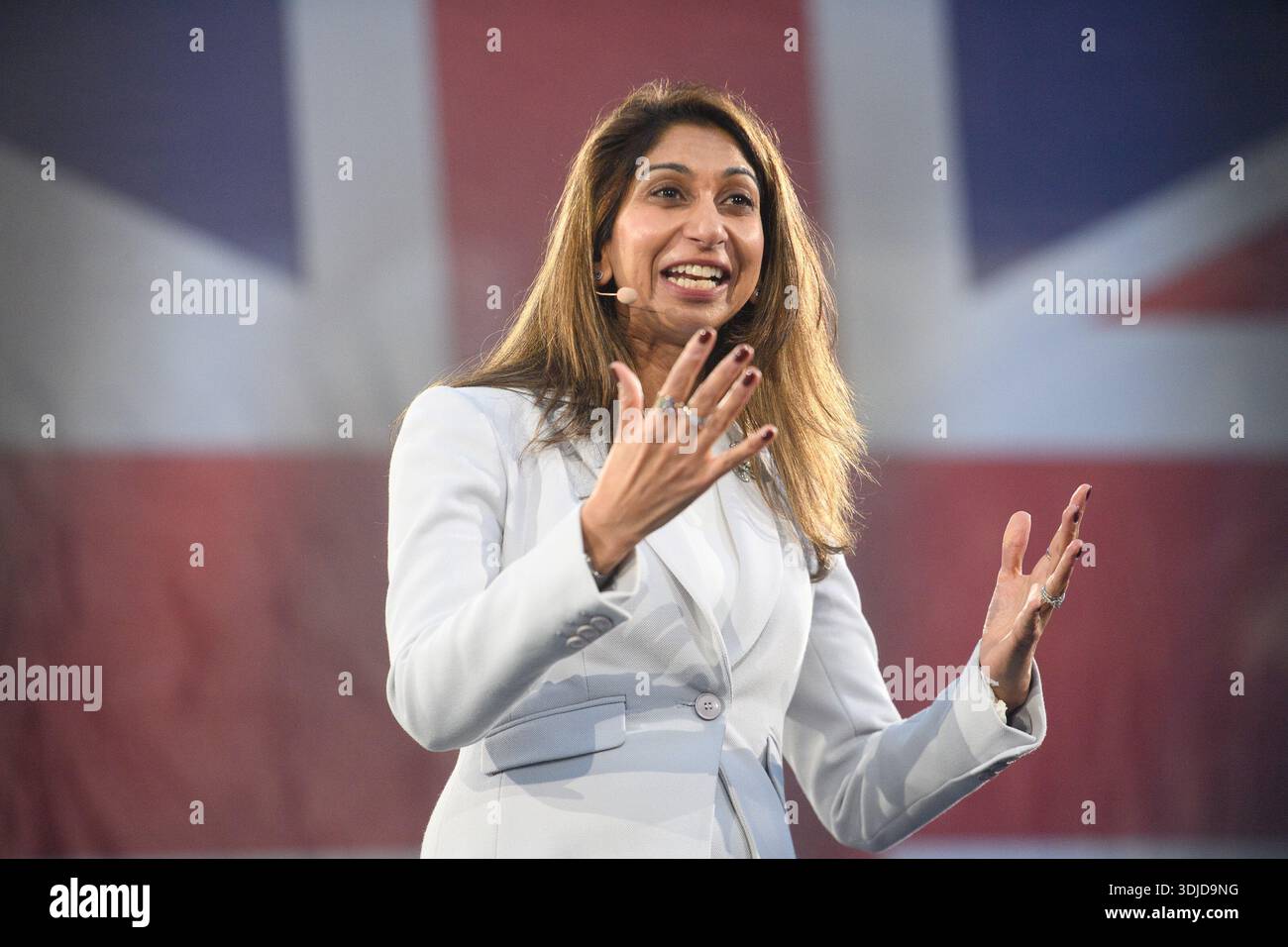 London, UK. 26 Jan 2026. Suella Braverman at a Reform UK Press ...